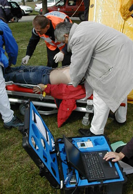 ESA - Telemedicine Alliance - Treating disaster victims via satellite ...