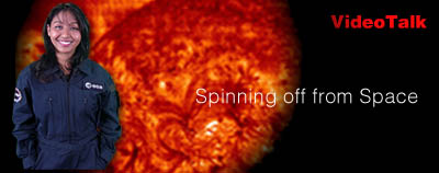 ESA - VideoTalk - VideoTalk: Spinning off from Space - printer version - images