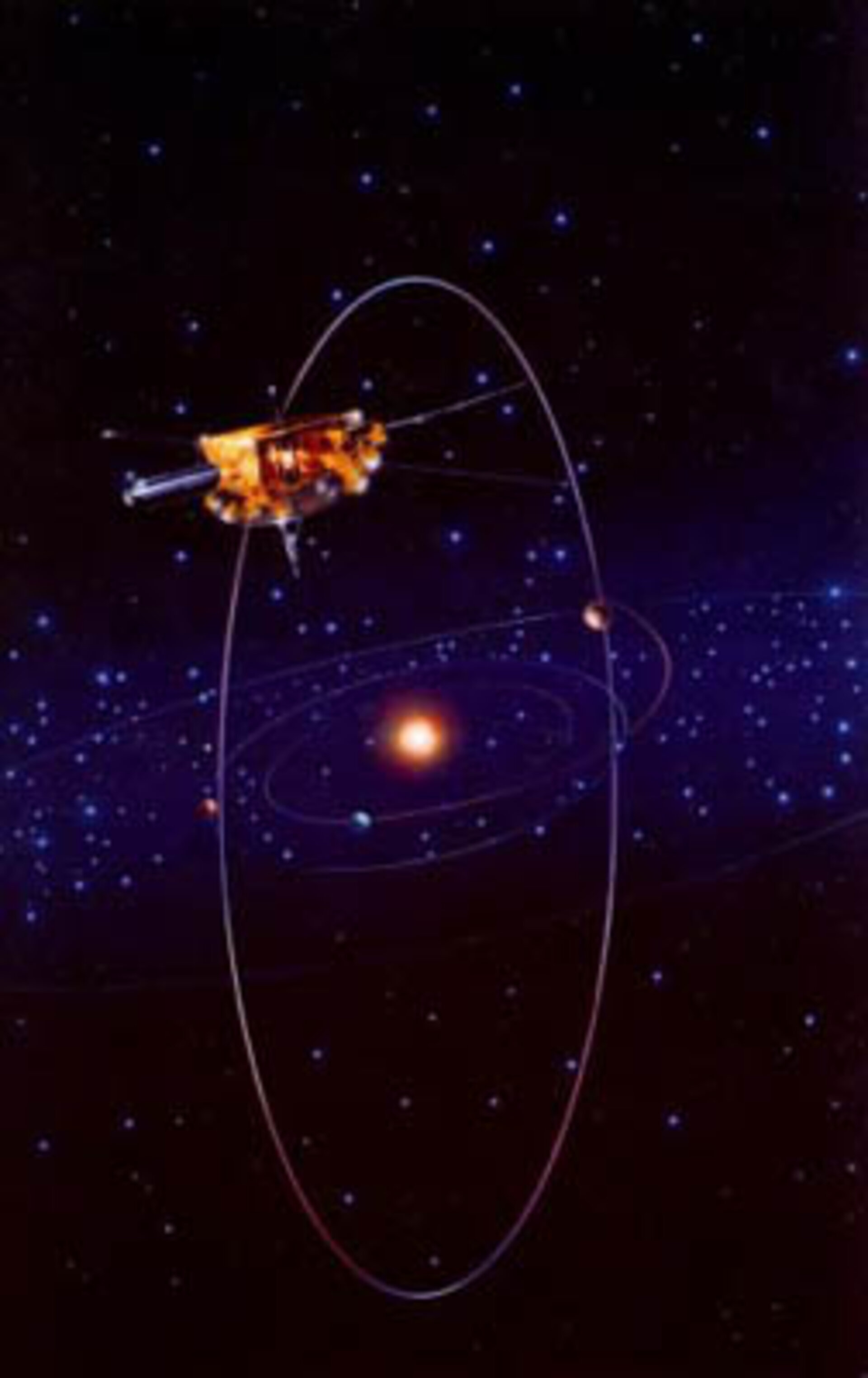 ESA - Artist's impression of the Ulysses spacecraft ESA - Artist's impression of the Ulysses spacecraft