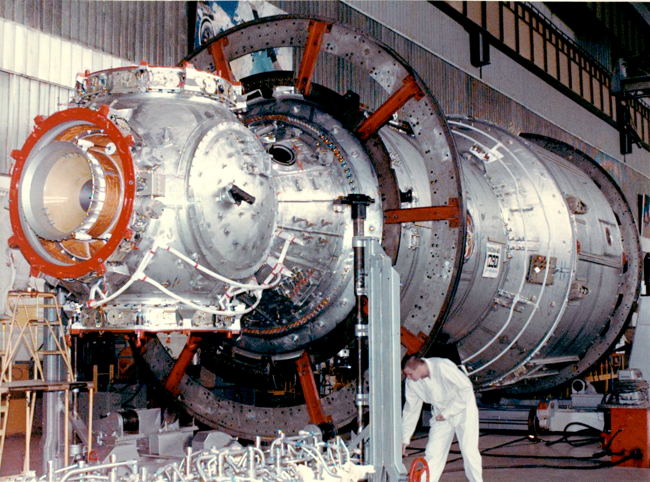 ESA - Russian Service Module during construction