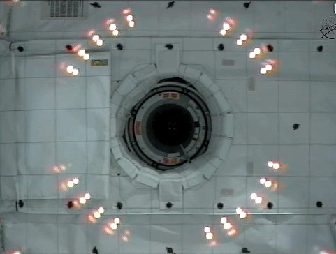 ESA - Leonardo Permanent Multipurpose Module being attached