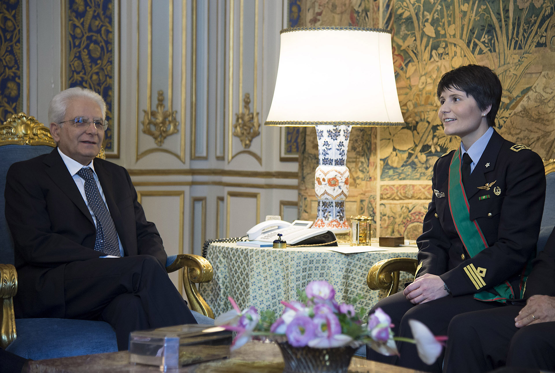 ESA - Samantha Cristoforetti al Quirinale ESA - Samantha Cristoforetti al Quirinale