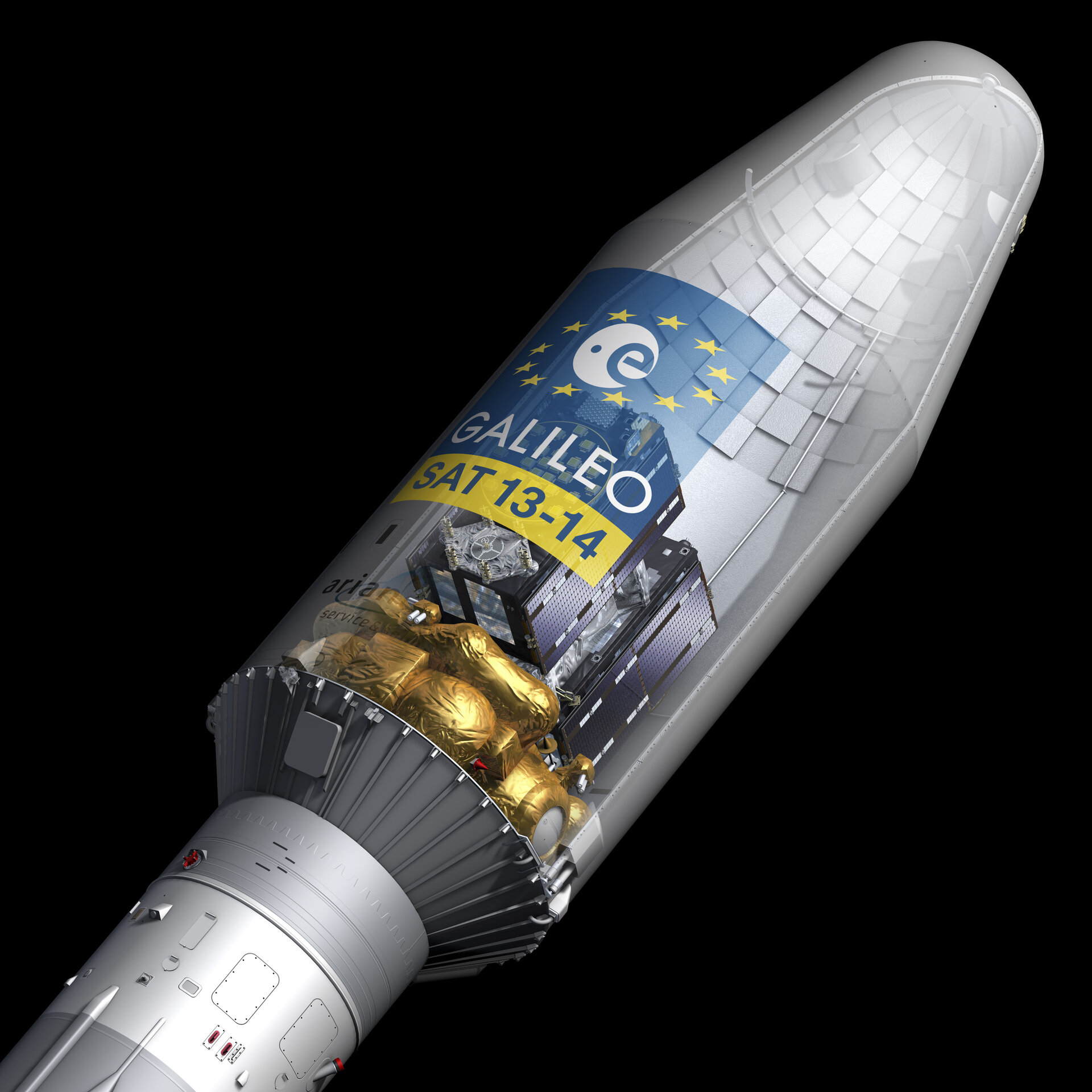Esa Galileo Satellites Atop Soyuz