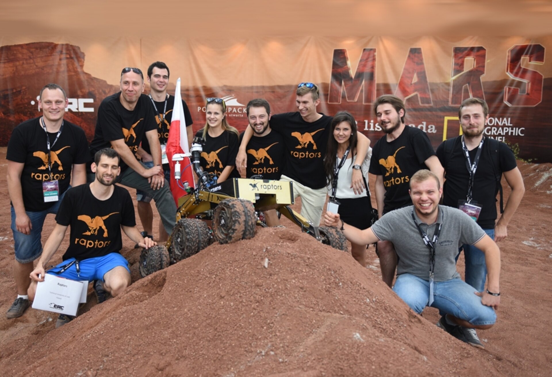 ESA - European Rover Challenge 2016 winning team