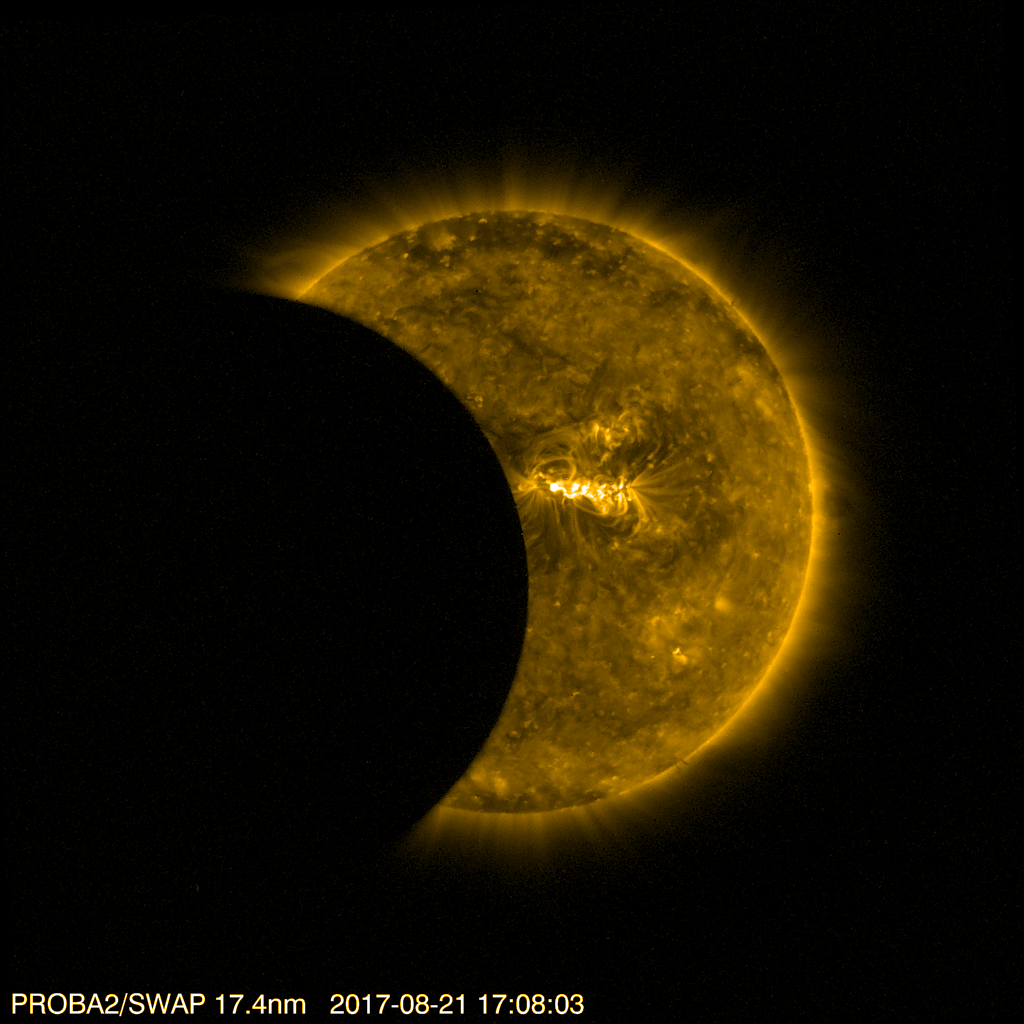 ESA - Proba-2 partial eclipse