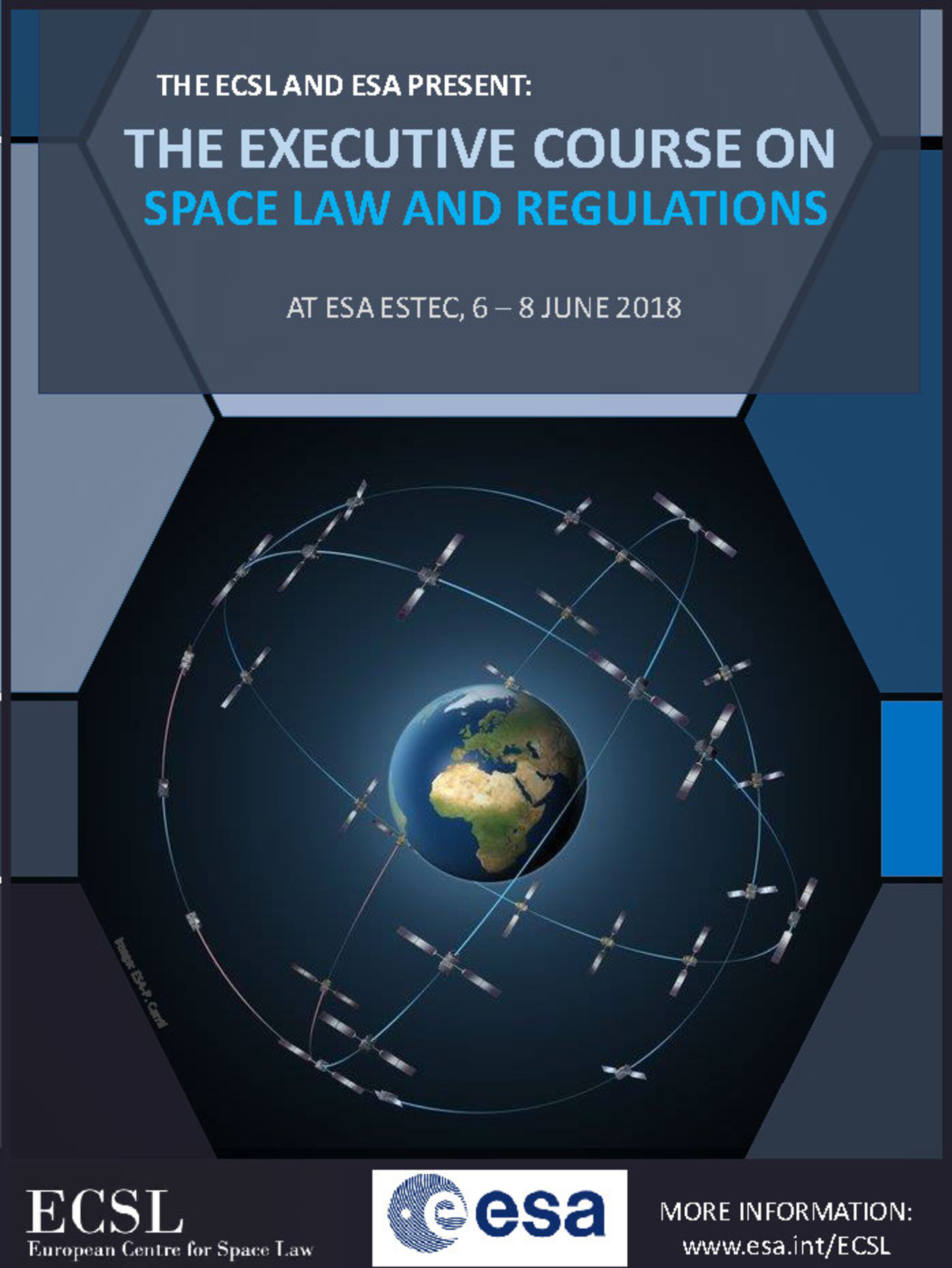 ESA - ECSL Executive Course Official Poster
