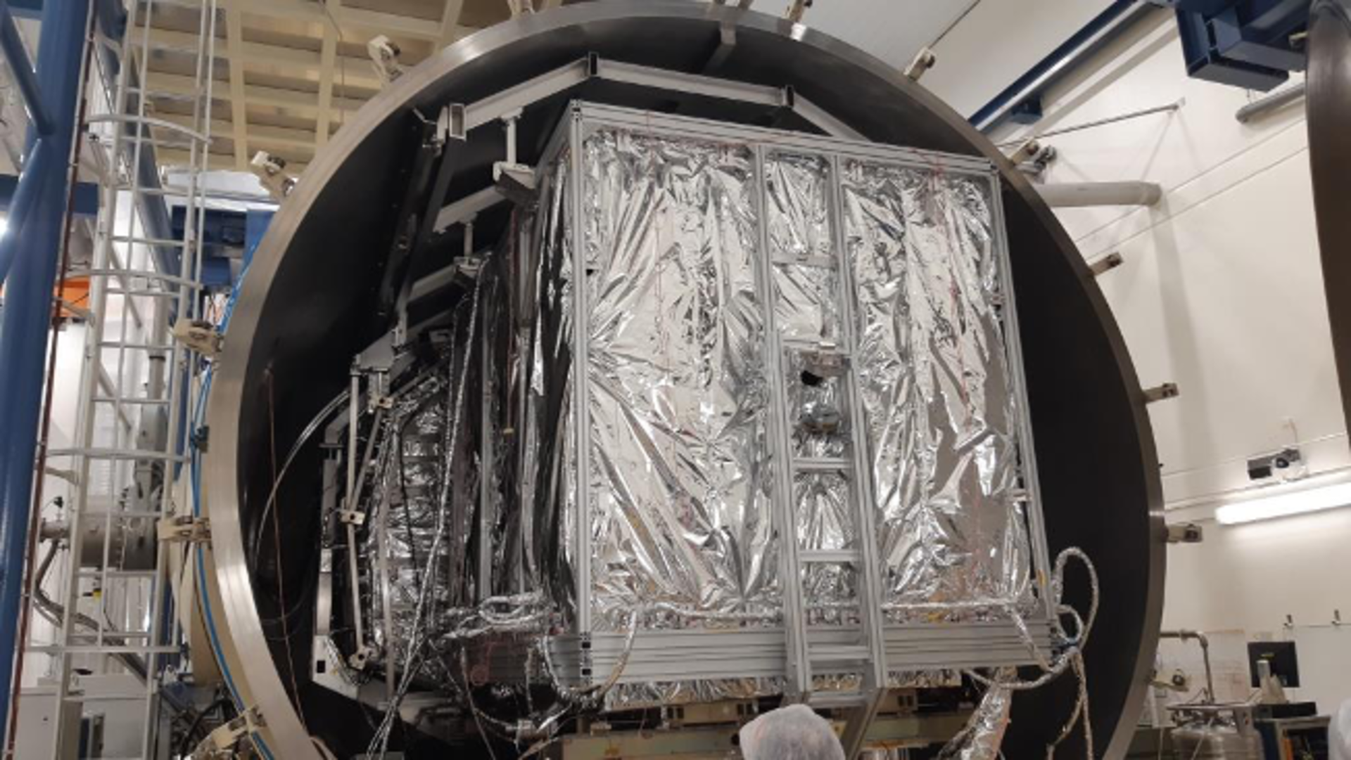 ESA - Euclid payload module inside thermal shroud ESA - Euclid payload module inside thermal shroud