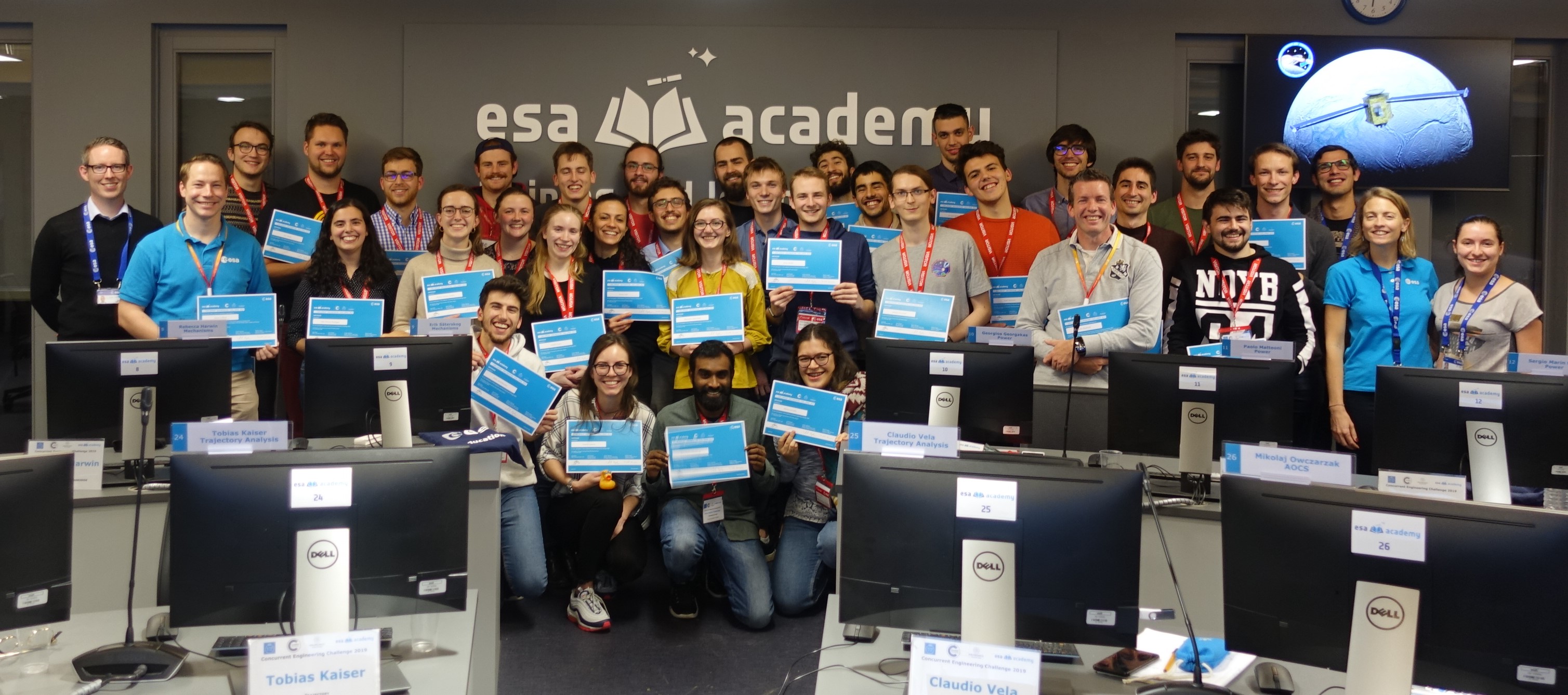 ESA - University students participating in the Concurrent Engineering ... ESA - University students participating in the Concurrent Engineering ...