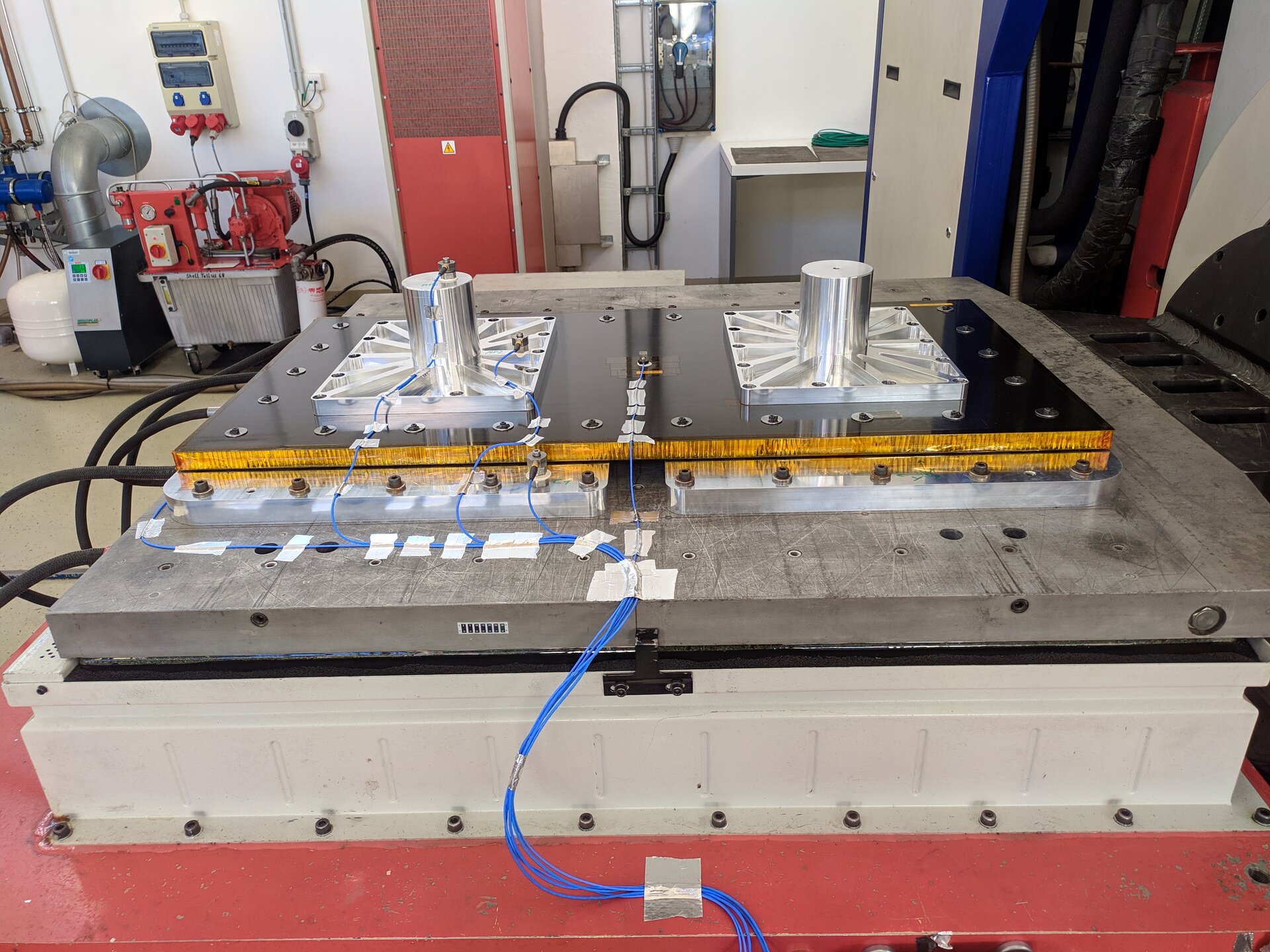 ESA - Undergoing vibration testing ESA - Undergoing vibration testing