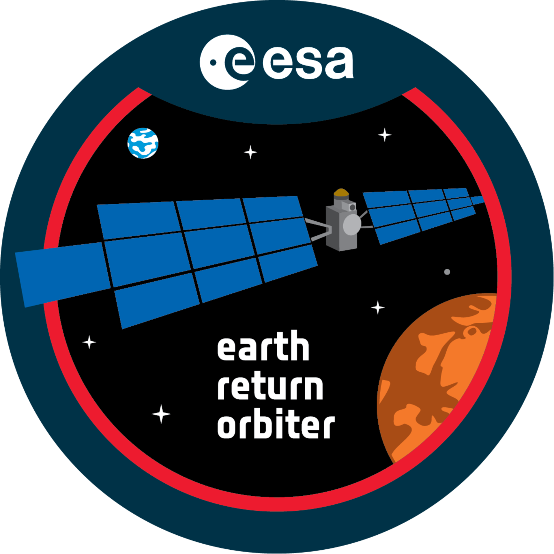 ESA - Earth Return Orbiter logo ESA - Earth Return Orbiter logo
