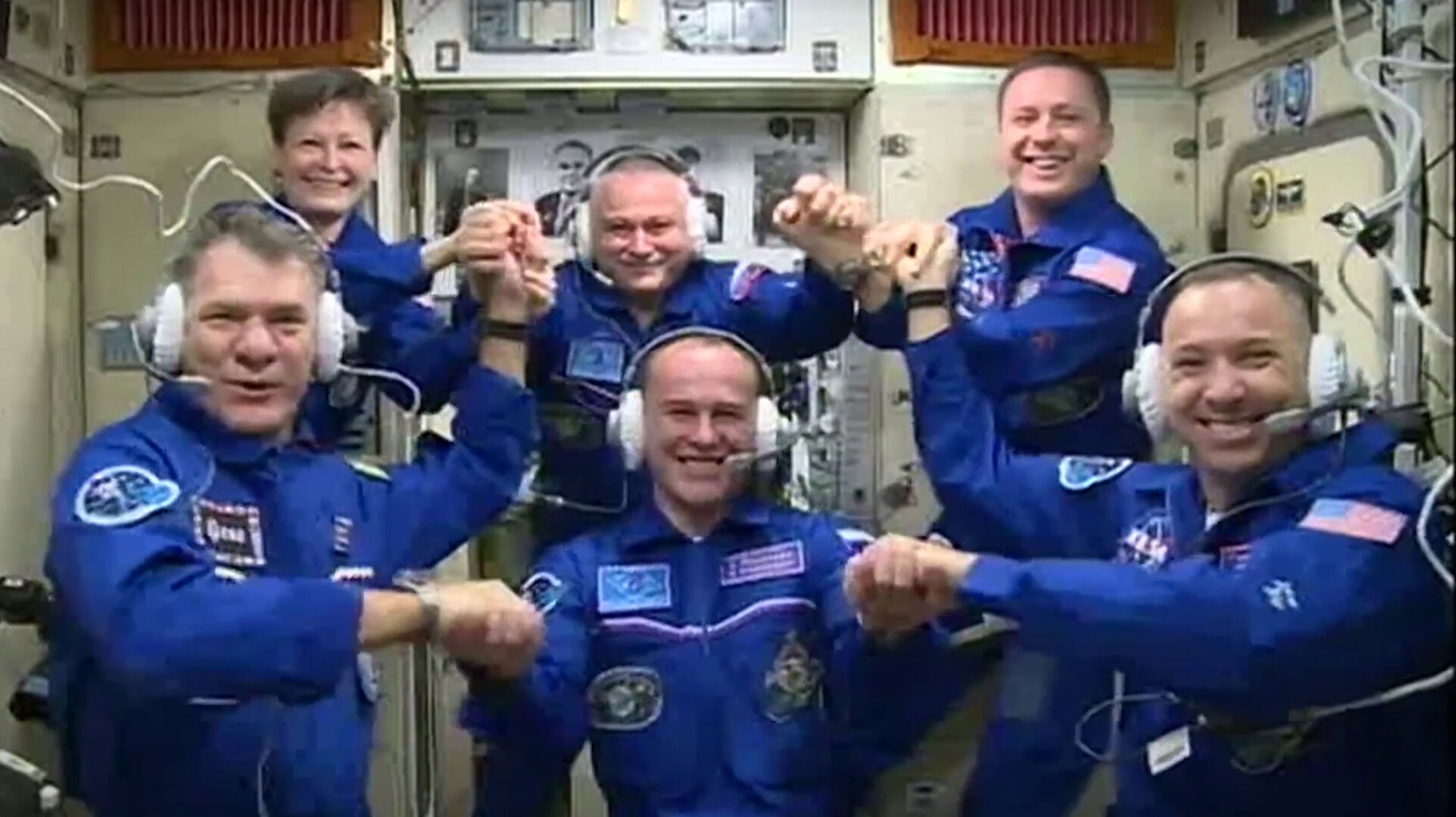 ESA - Vita: Launch, docking & hatch opening